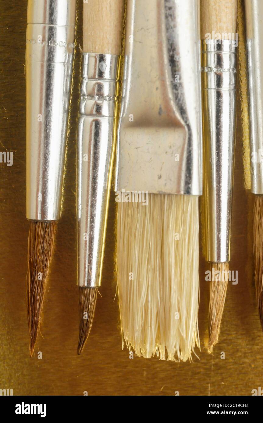 Paintbrush texture hi-res stock photography and images - Alamy