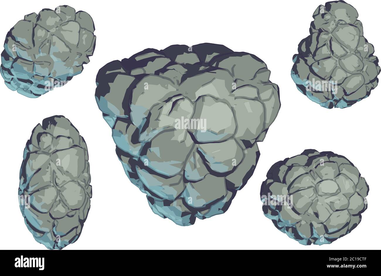 Cartoon pebble hi-res stock photography and images - Alamy