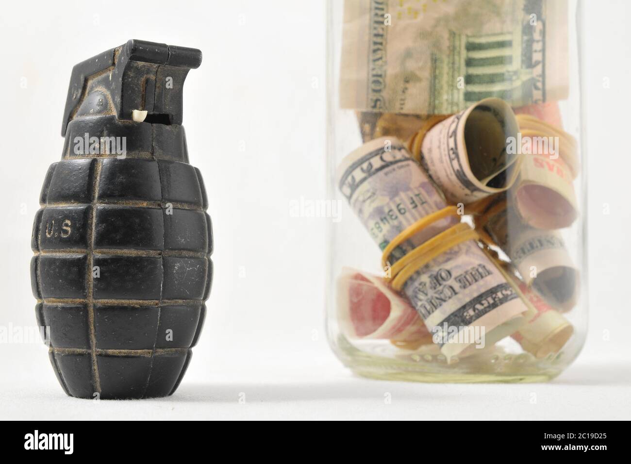 Destruction of money hi-res stock photography and images - Alamy