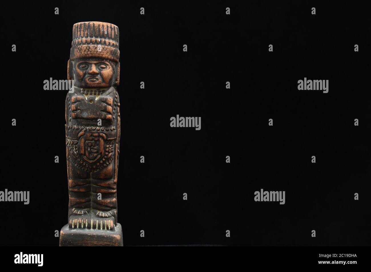 Ancient Mayan Statue Stock Photo - Alamy