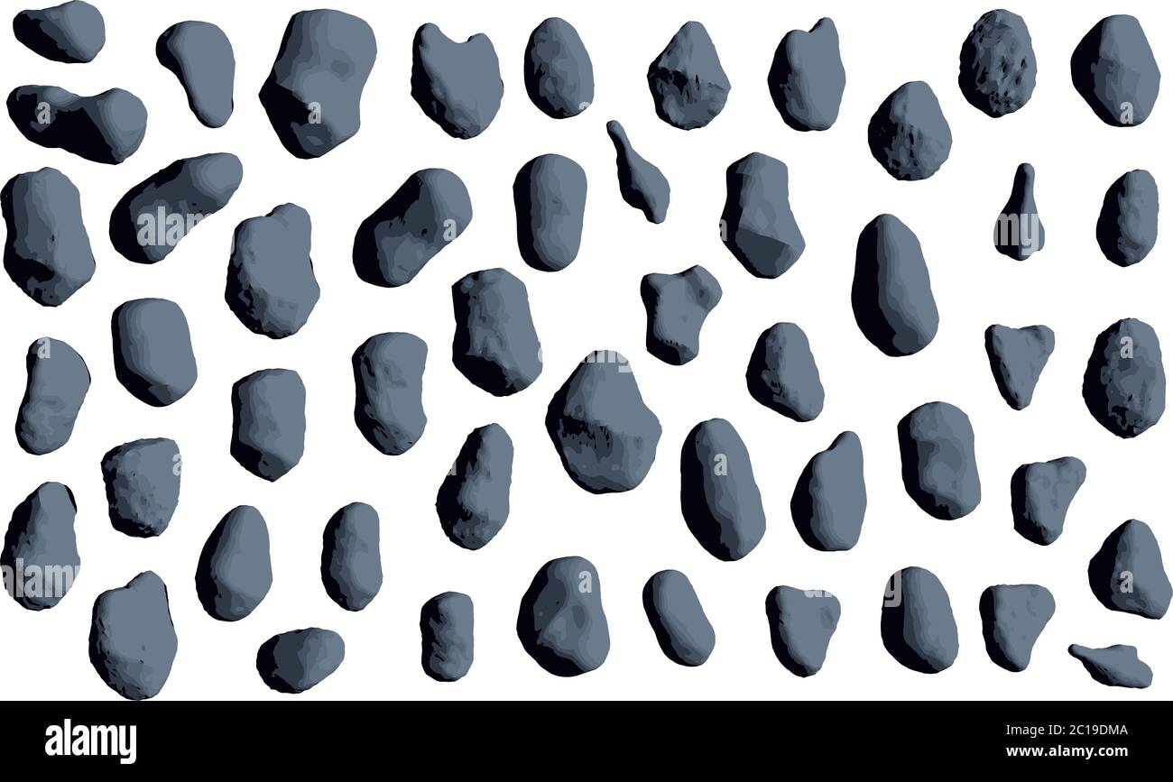 Huge organic rocks set Stock Vector Image & Art - Alamy