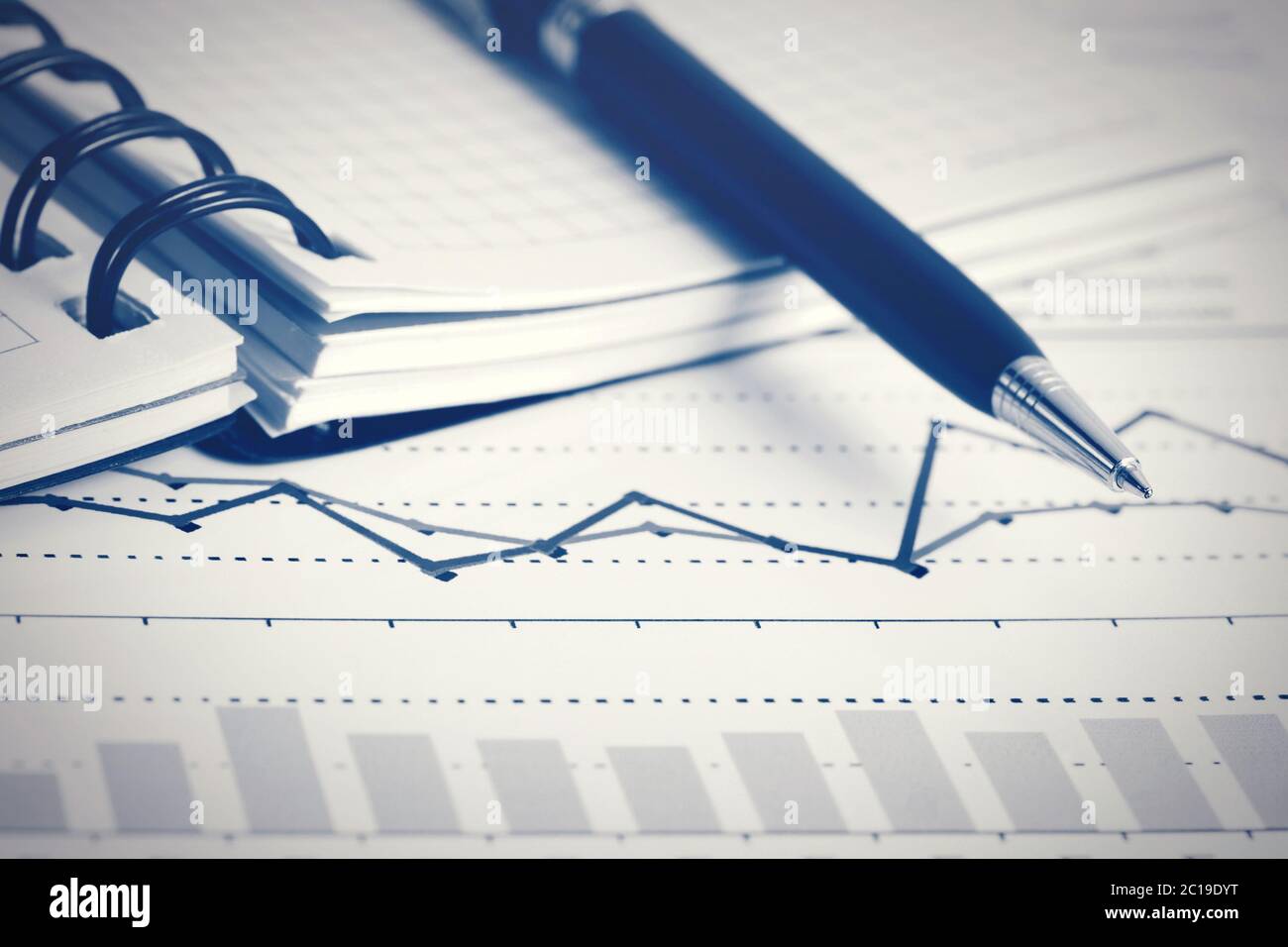 Stock market graphs and charts analysis Stock Photo - Alamy