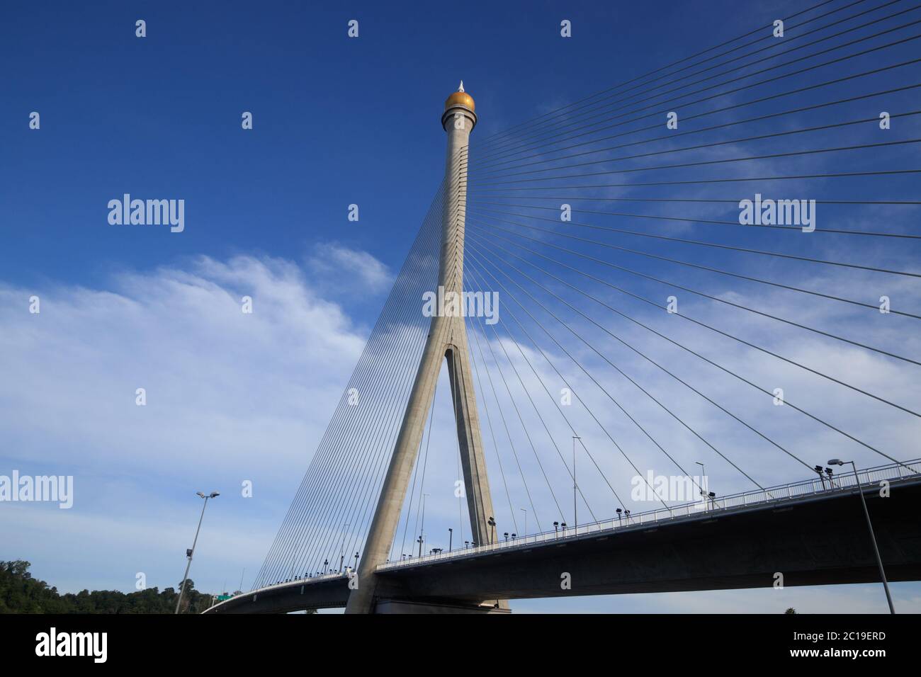 under the brunei bridge, one of iconic landmark in brunei Stock Photo ...