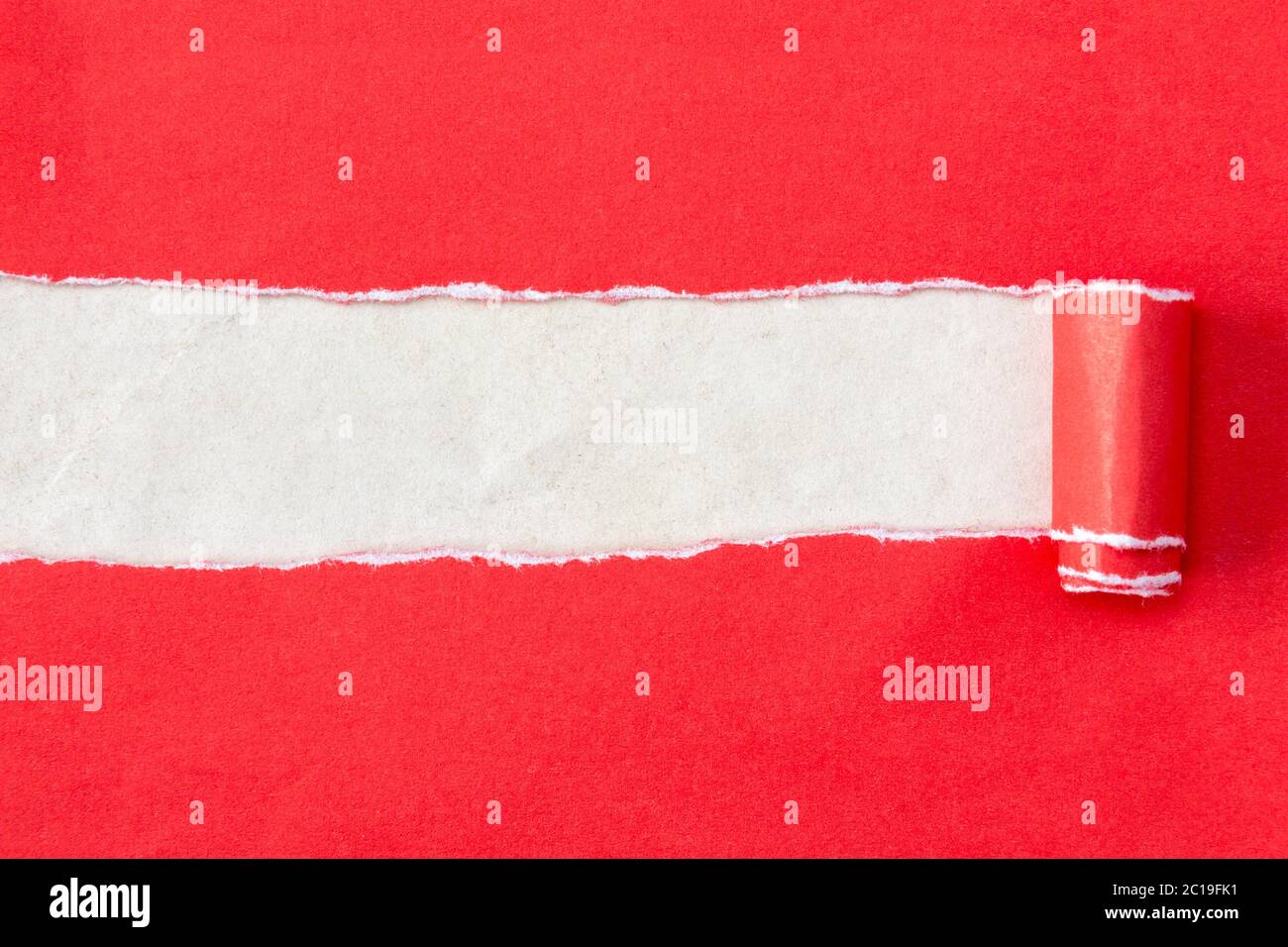 Torn paper with space for text Stock Photo - Alamy