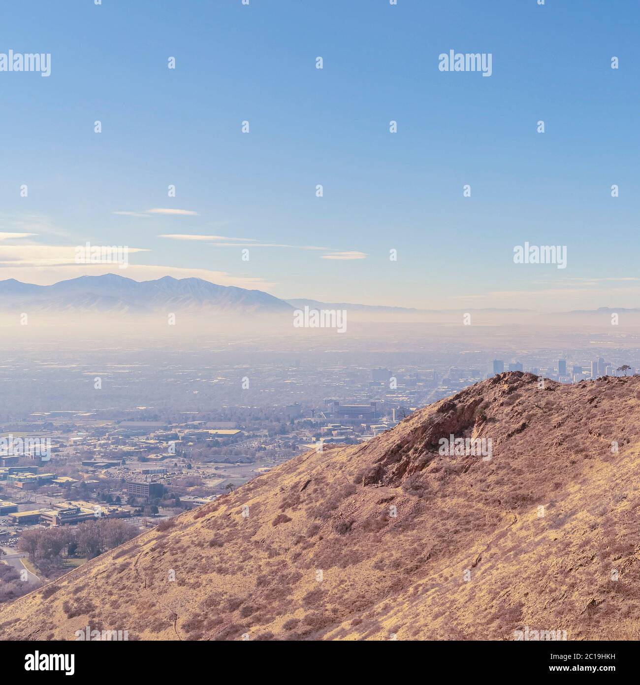 Square Steep ridge and mountain summit day light Stock Photo - Alamy