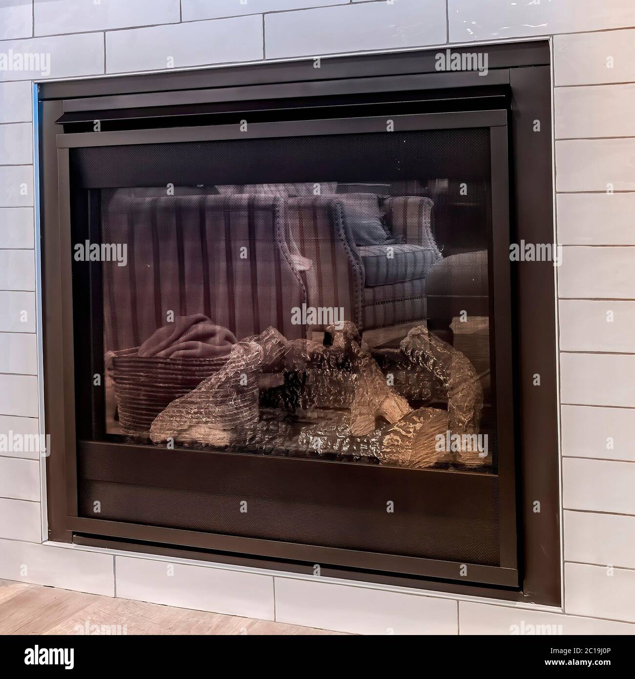 Close up wood floor and fireplace hi-res stock photography and images ...