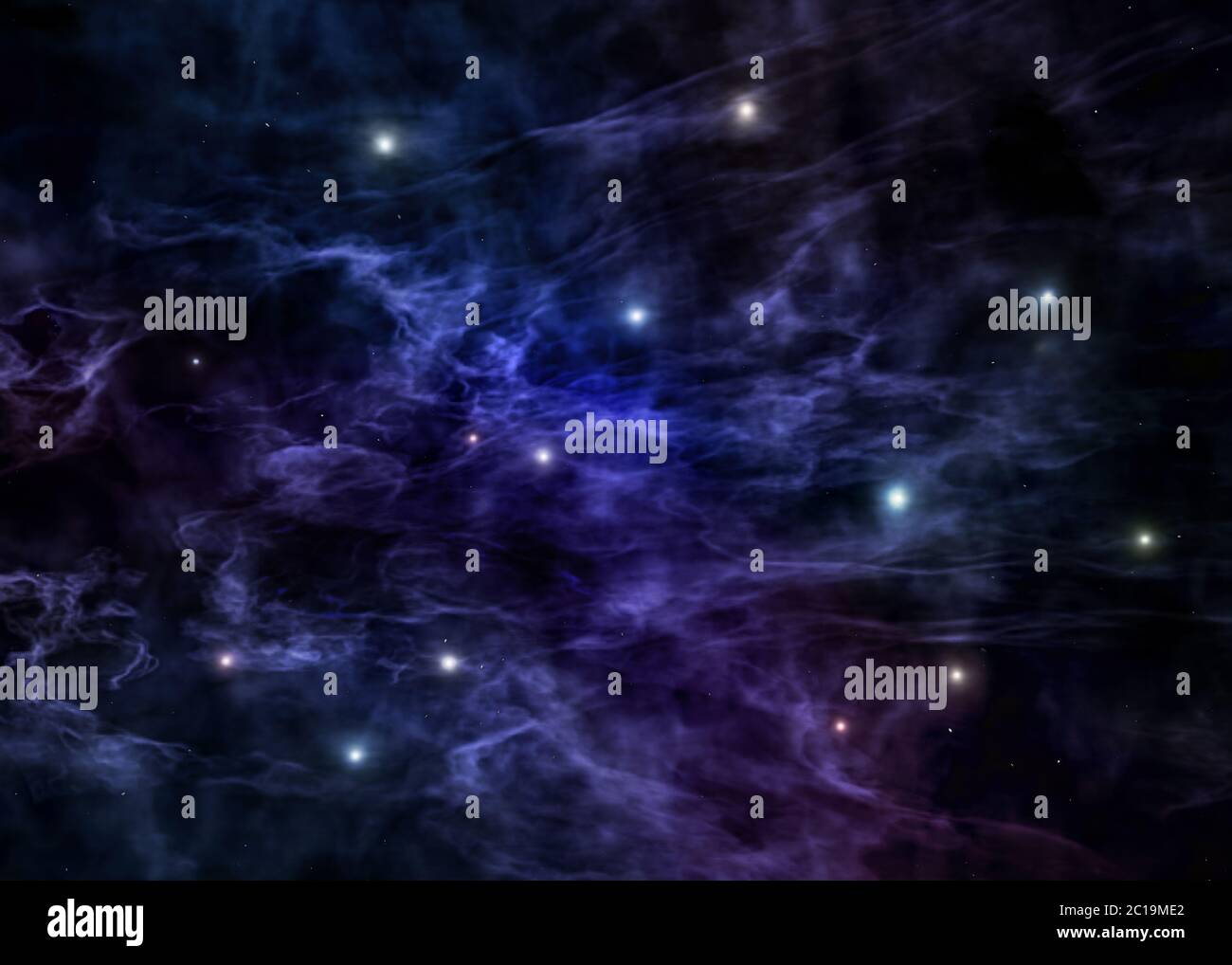 Galaxy with stars and space dust in the universe. All elements made by ...