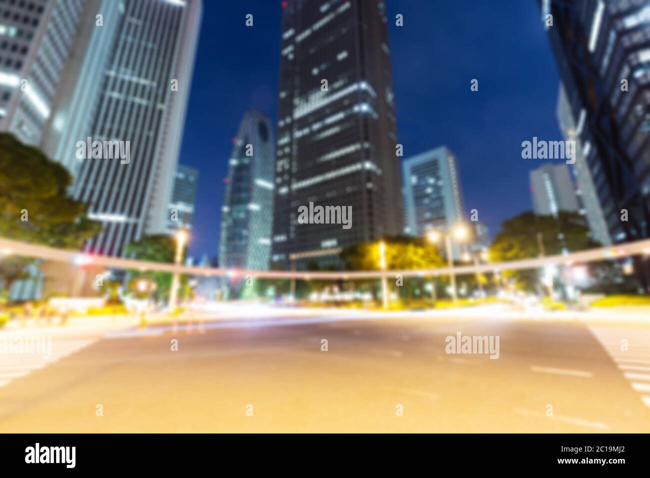modern buildings near road Stock Photo - Alamy