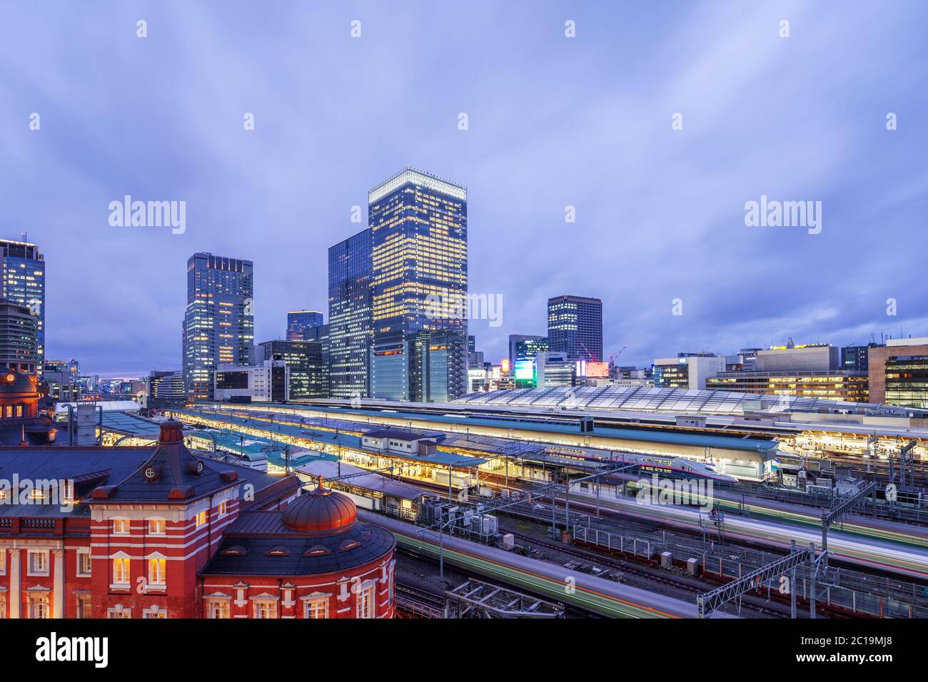 modern buildings in midtown of modern city Stock Photo - Alamy
