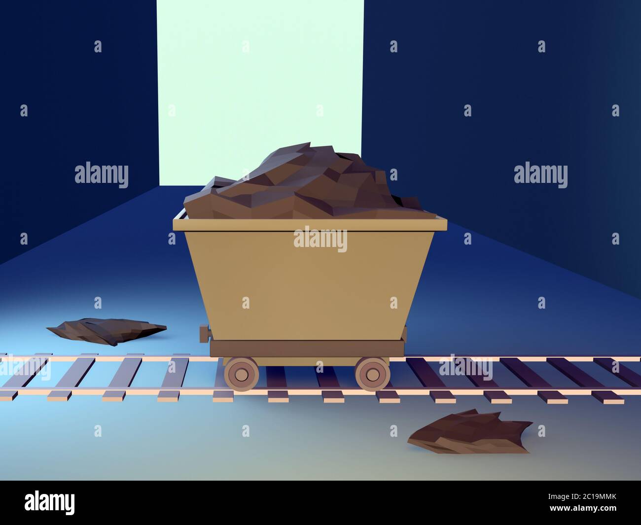 Coal trolley hi-res stock photography and images - Alamy