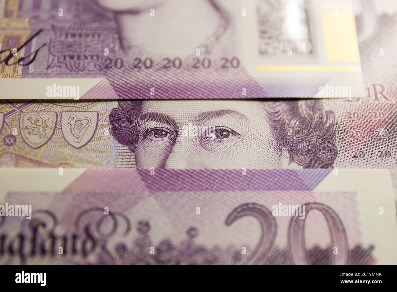 United Kingdom. 6th June, 2020. In this photo illustration banknotes of ...