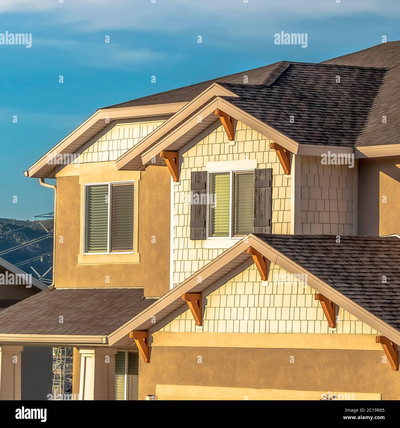 Multi pitched roof hi-res stock photography and images - Alamy