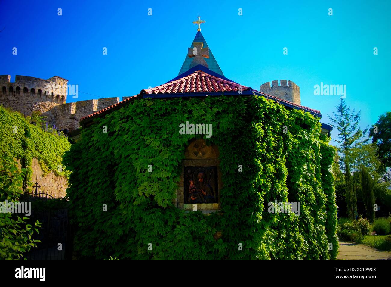 Exterior view to Ruzica church in Belgrad, Serbia Stock Photo - Alamy