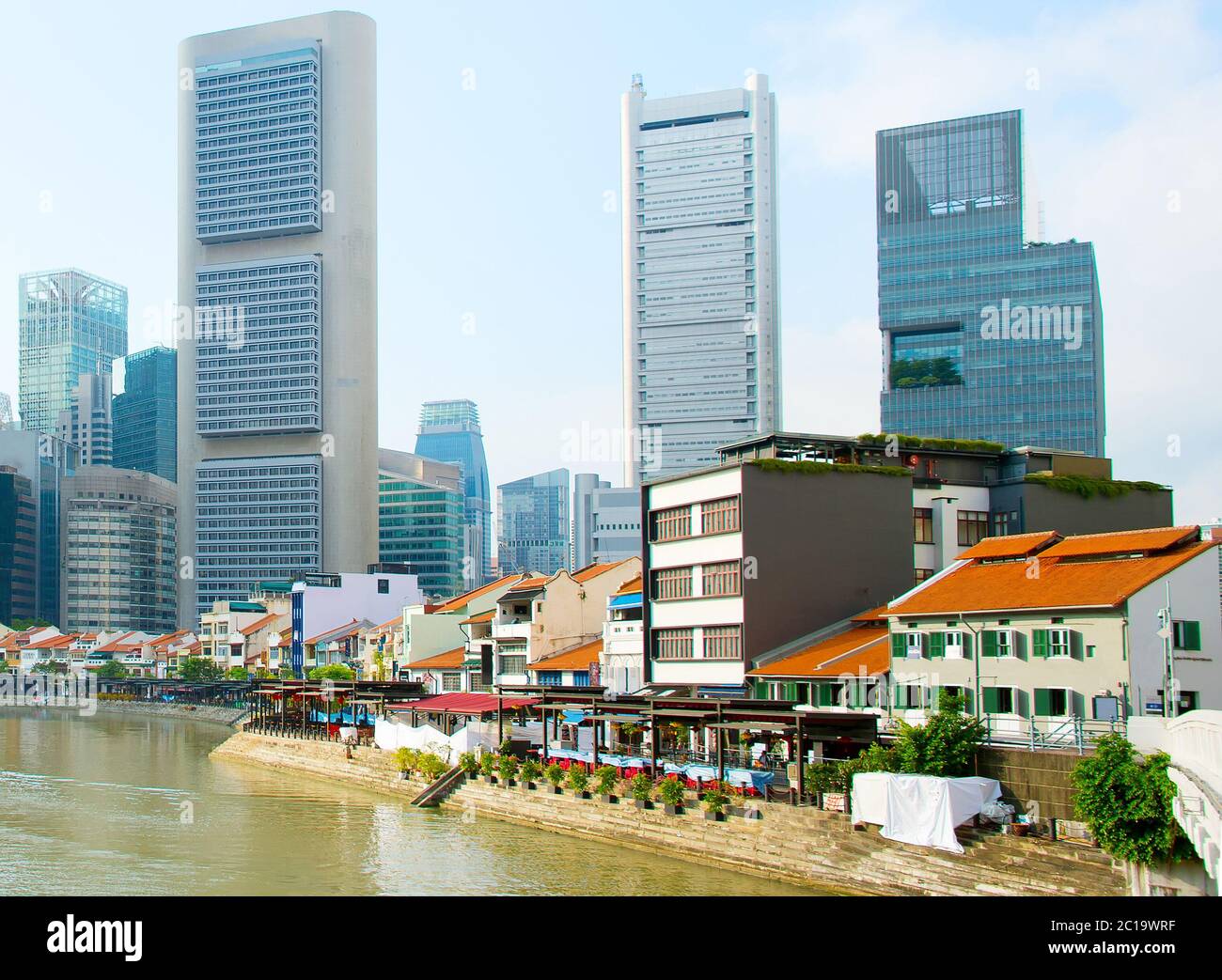 View of Boat Quay. Singapore Stock Photo - Alamy