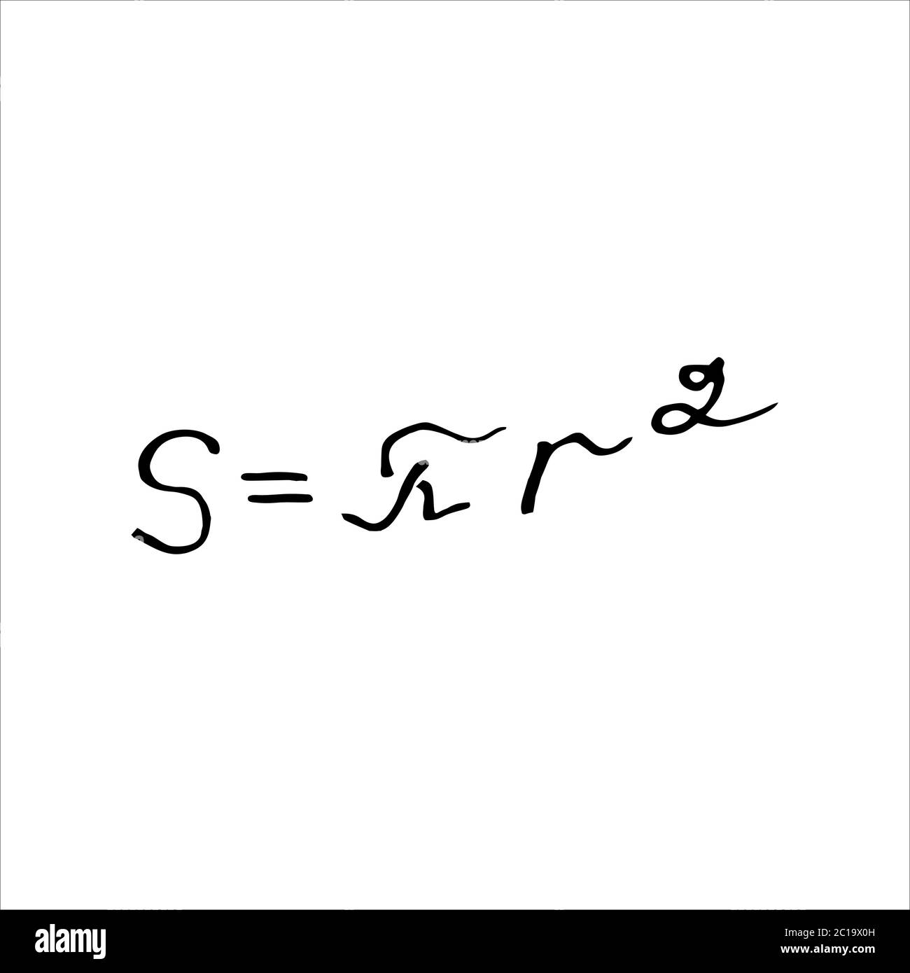 isolated on white background picture from a mathematical formula, an ...