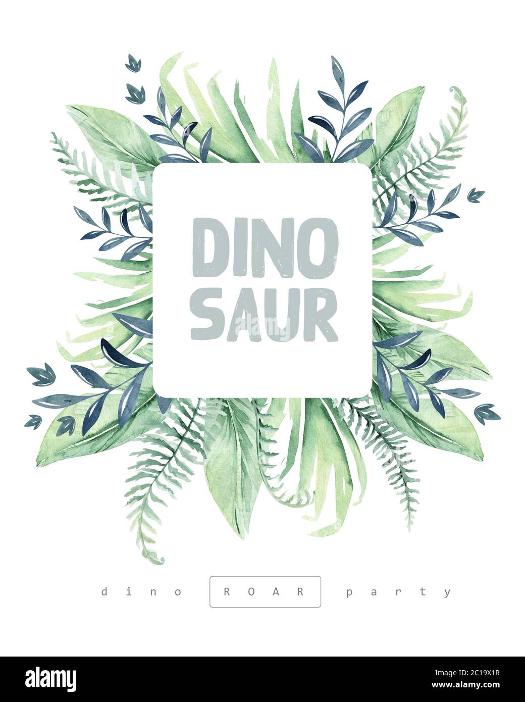Baby Dinosaur Border