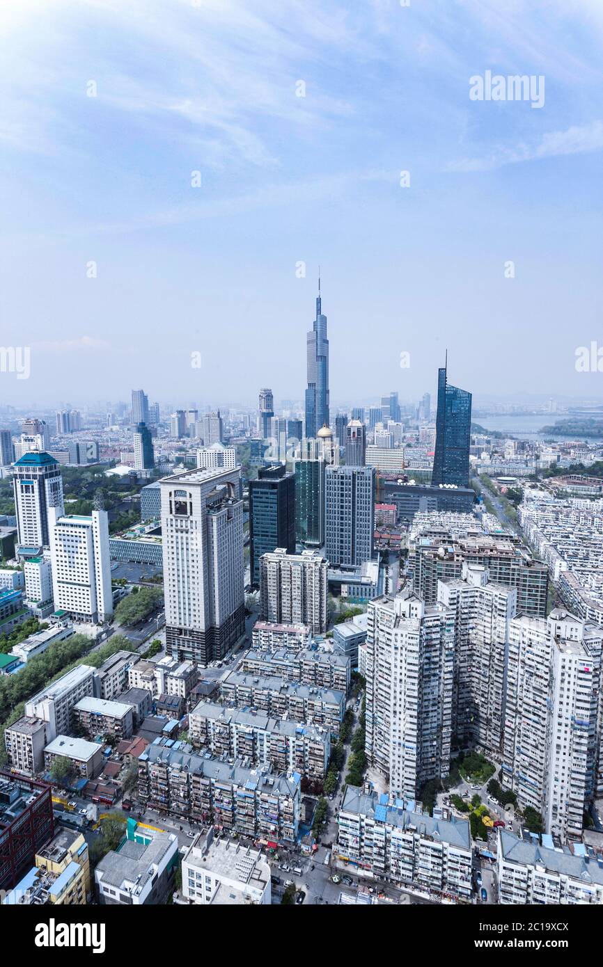 modern buildings in midtown of modern city Stock Photo - Alamy