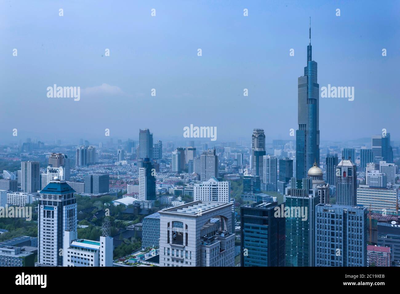 modern buildings in midtown of modern city Stock Photo - Alamy