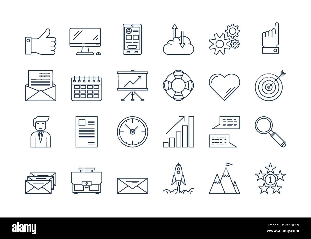 Set up mobile service Cut Out Stock Images & Pictures - Alamy