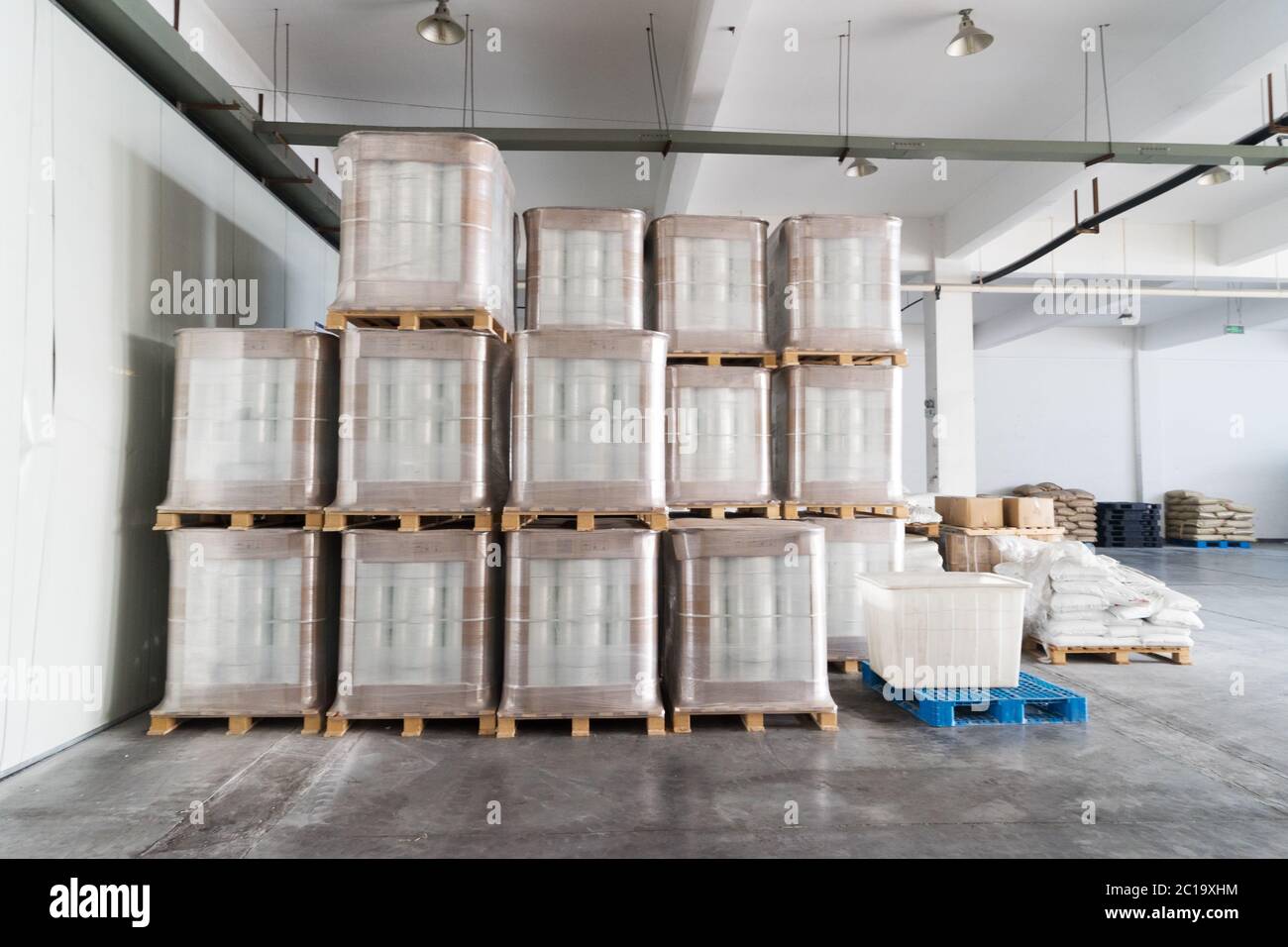 interior of warehouse Stock Photo - Alamy