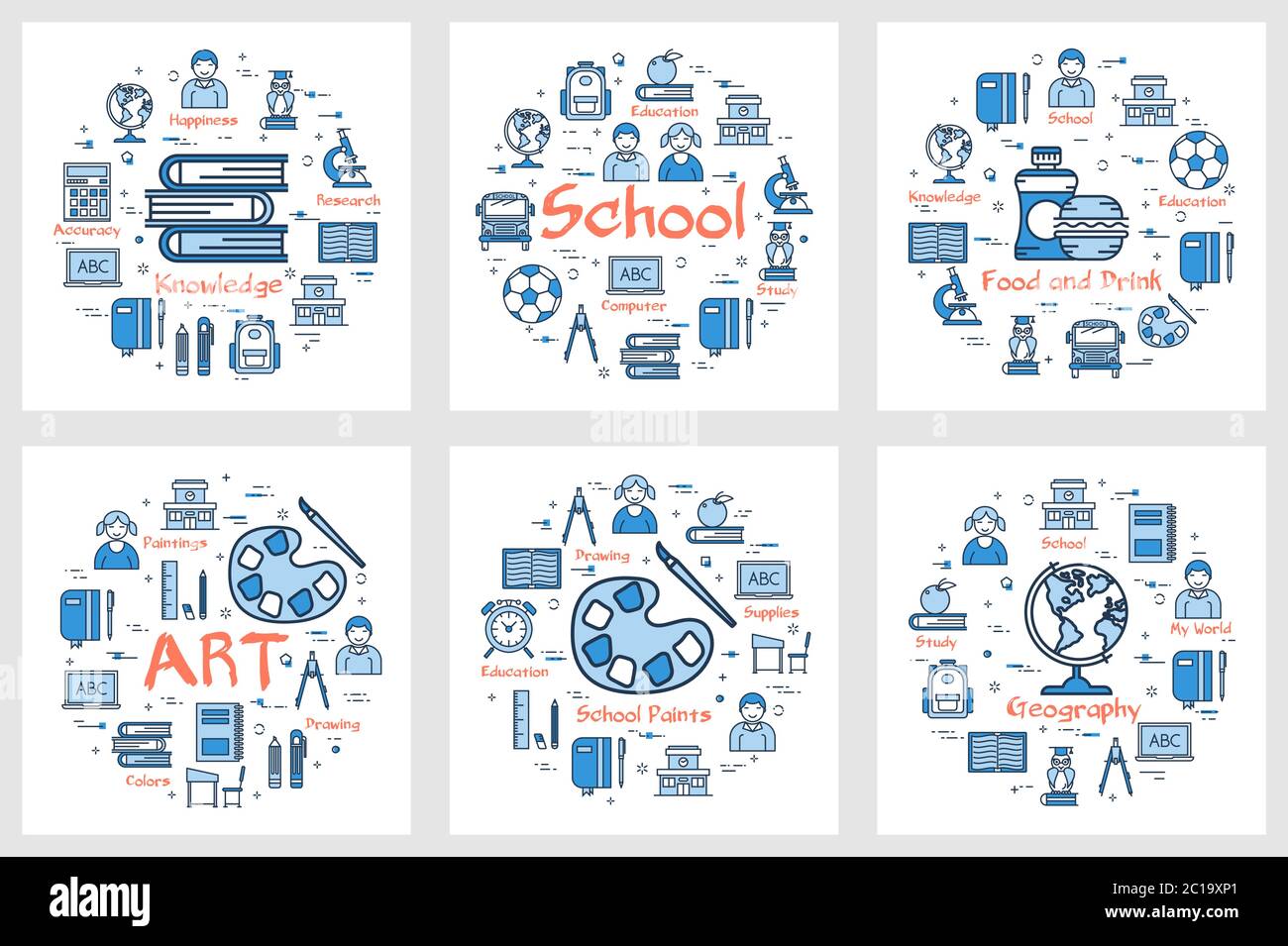 Blue people in line Stock Vector Images - Alamy