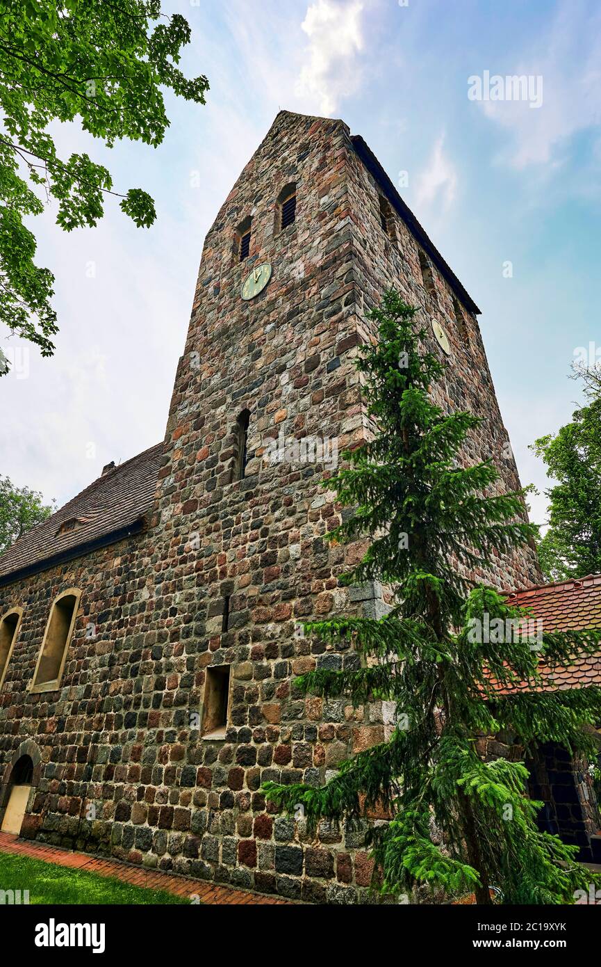 Details of a historic medieval church in Berlin, Germany. You can see ...