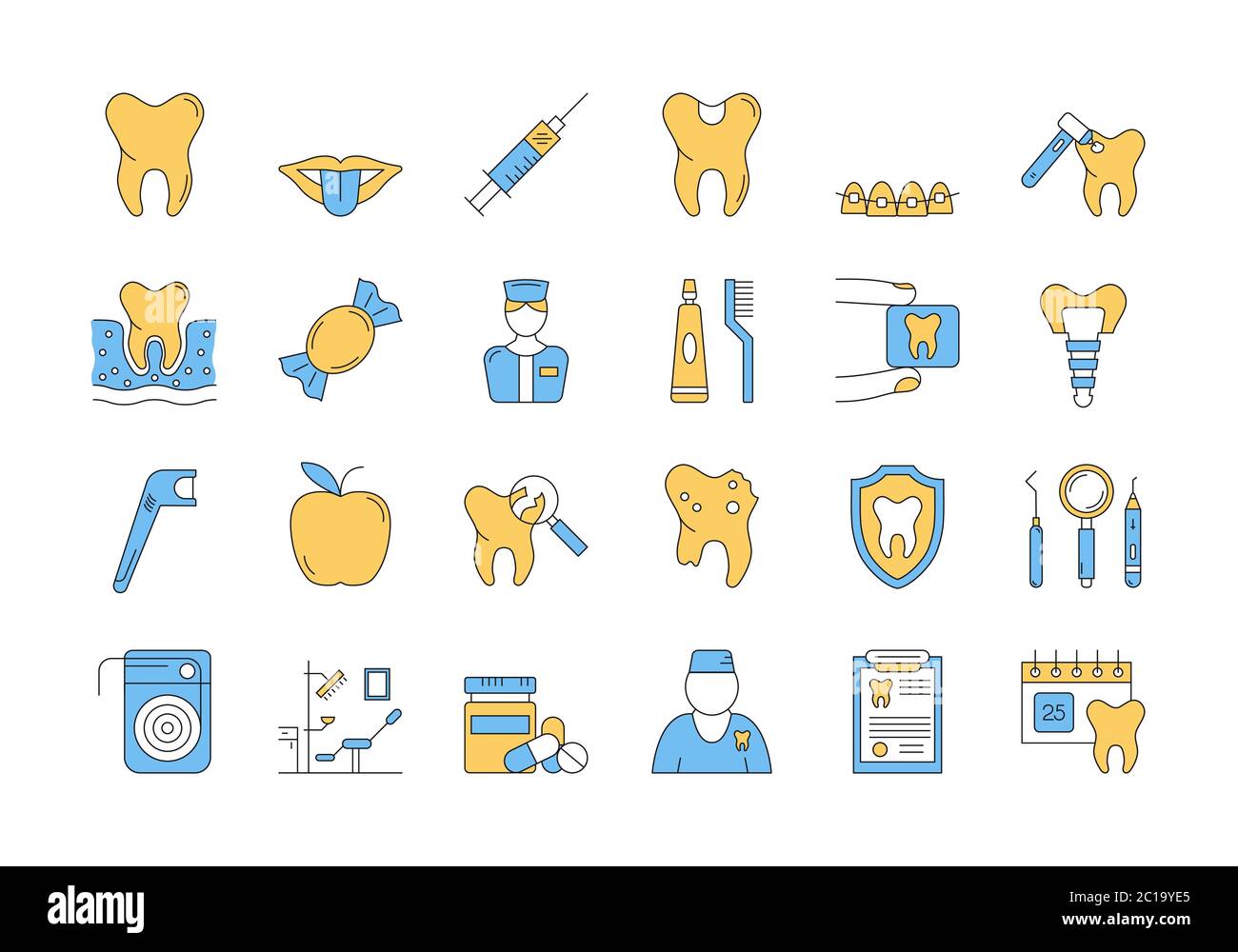 Doctor office set Stock Vector Images - Alamy