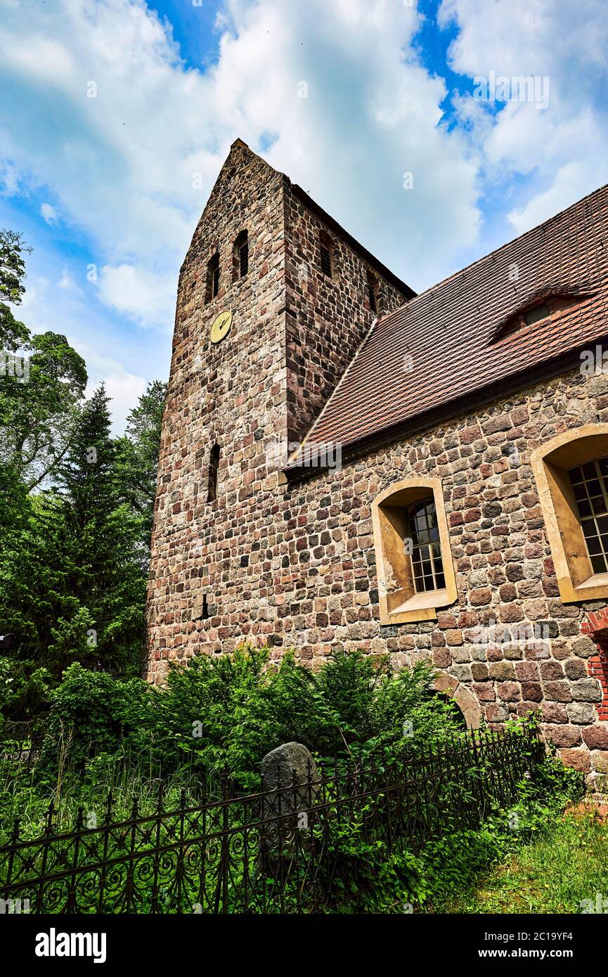 Details of a historic medieval church in Berlin, Germany. You can see ...