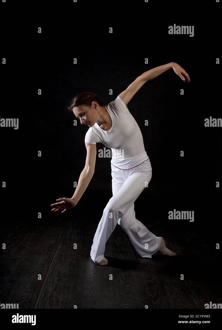 Modern style woman dancer Stock Photo - Alamy