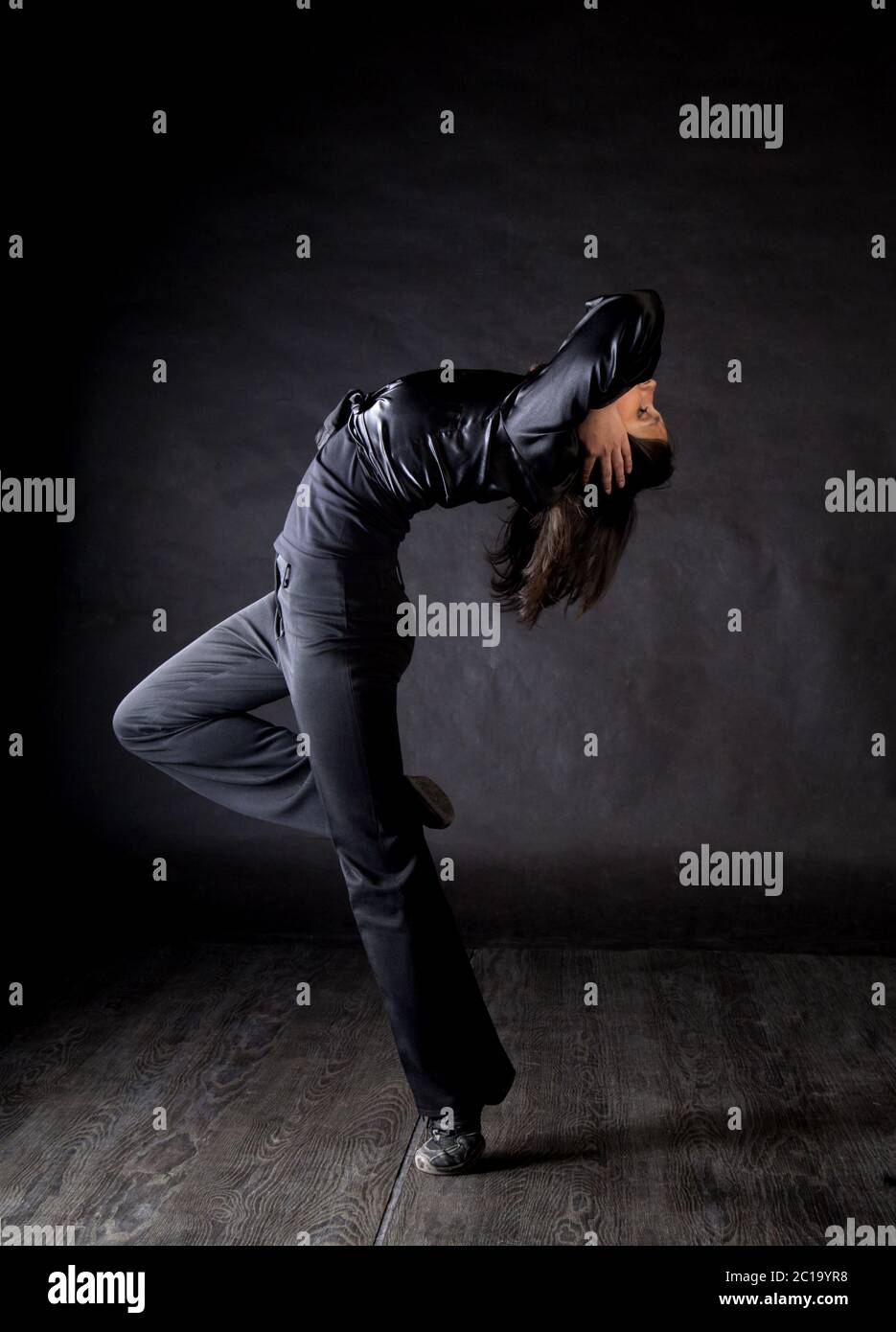 Modern style woman dancer Stock Photo - Alamy