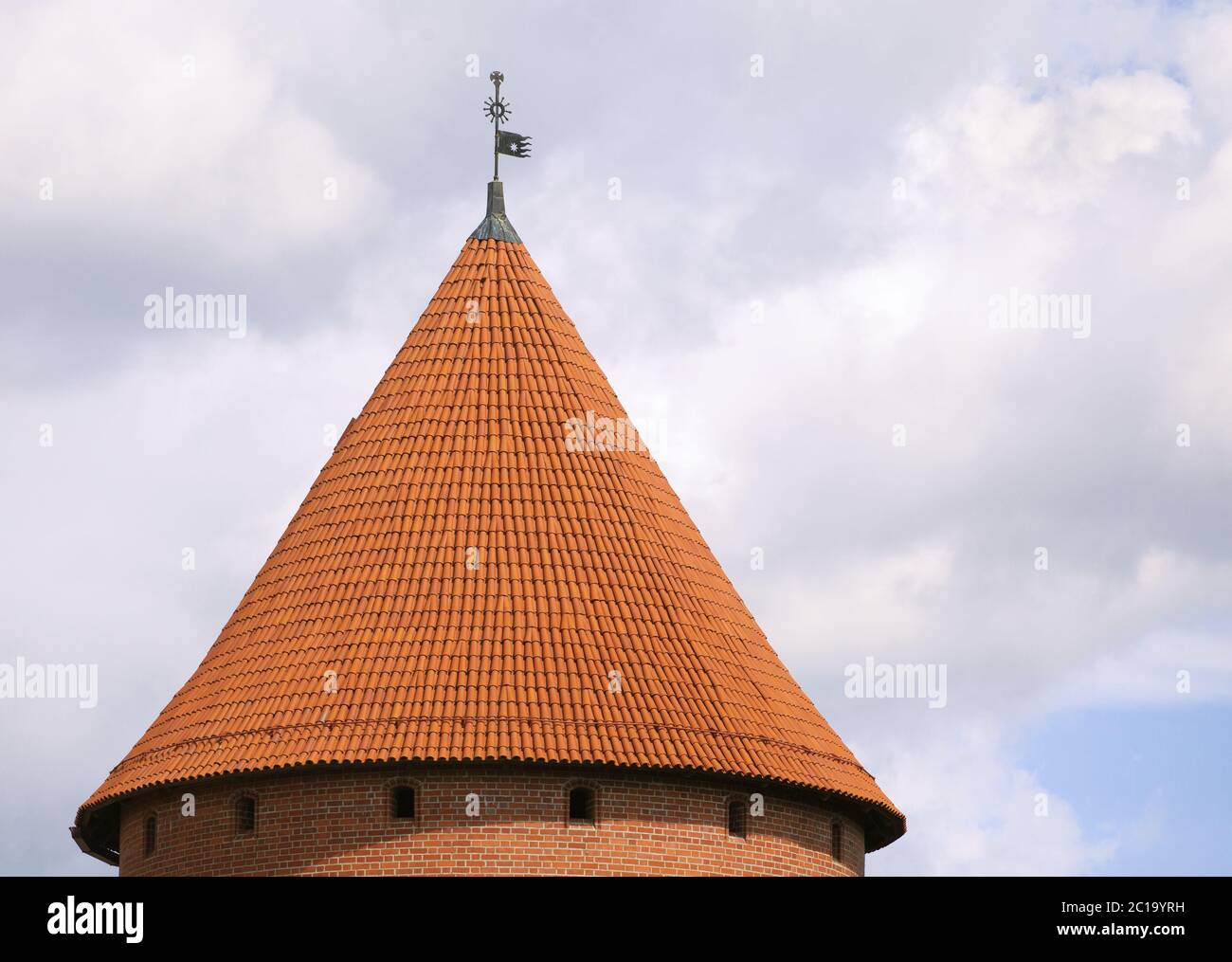 Medieval castle conical roof hi-res stock photography and images - Alamy