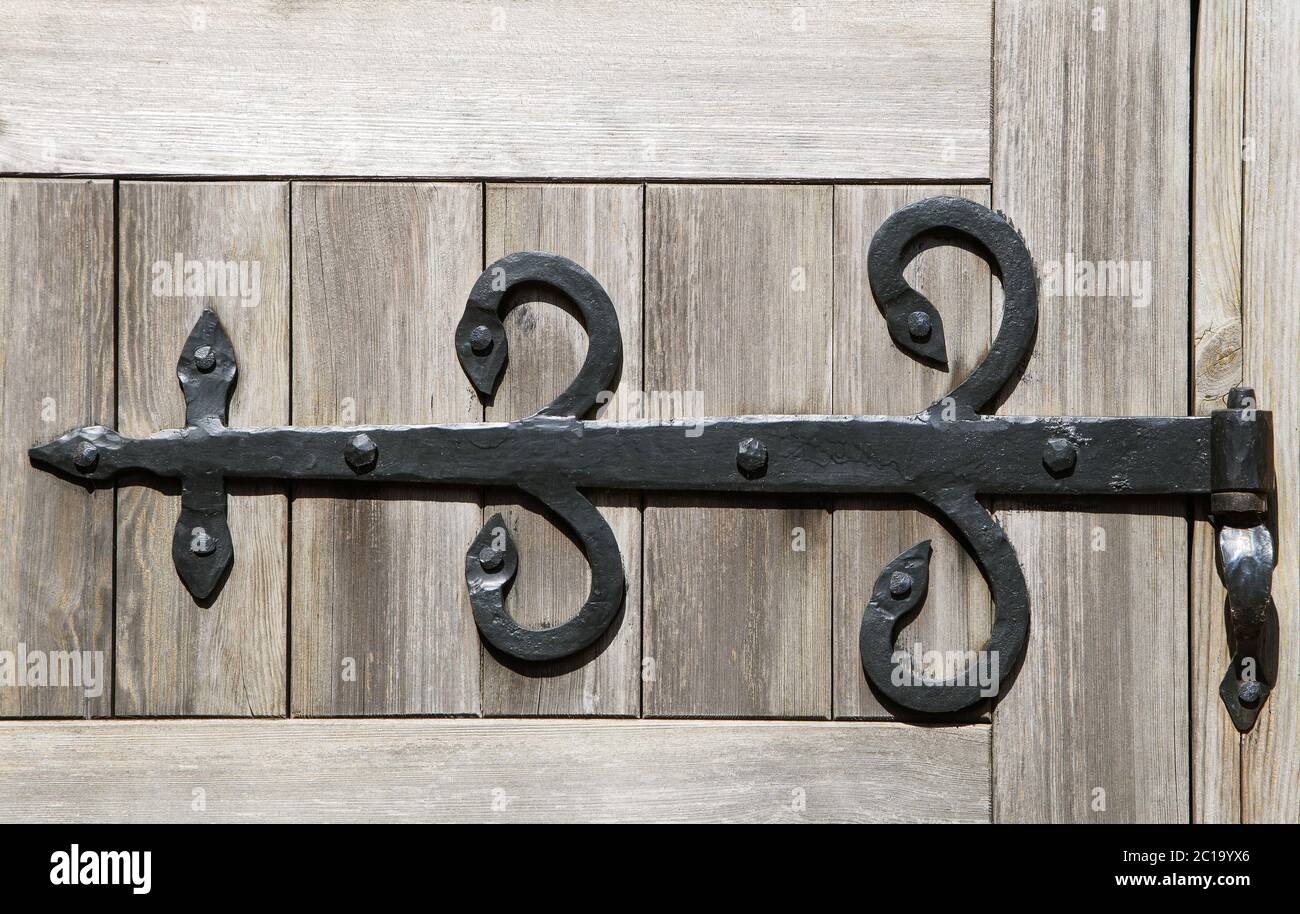 Forged hinge hi-res stock photography and images - Alamy