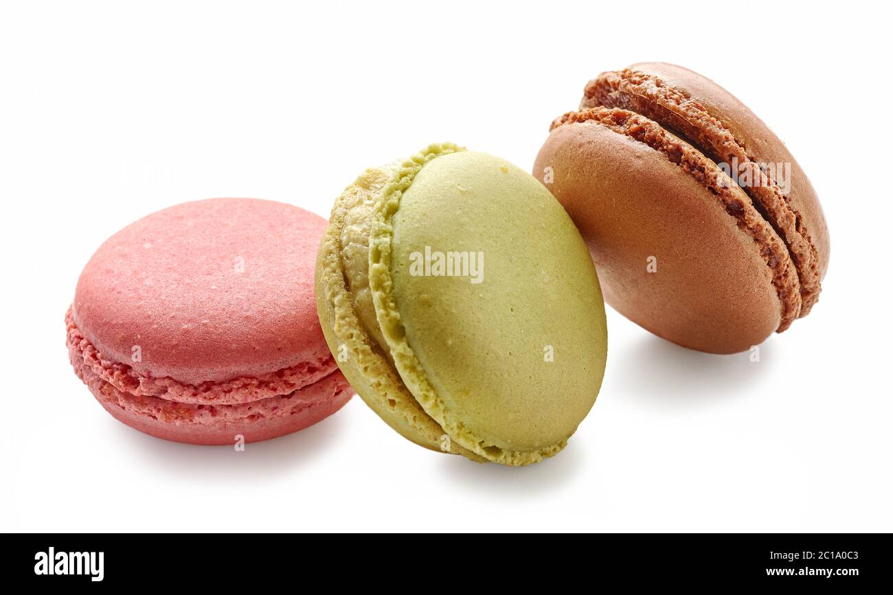 Macaroons and fruit Cut Out Stock Images & Pictures - Alamy