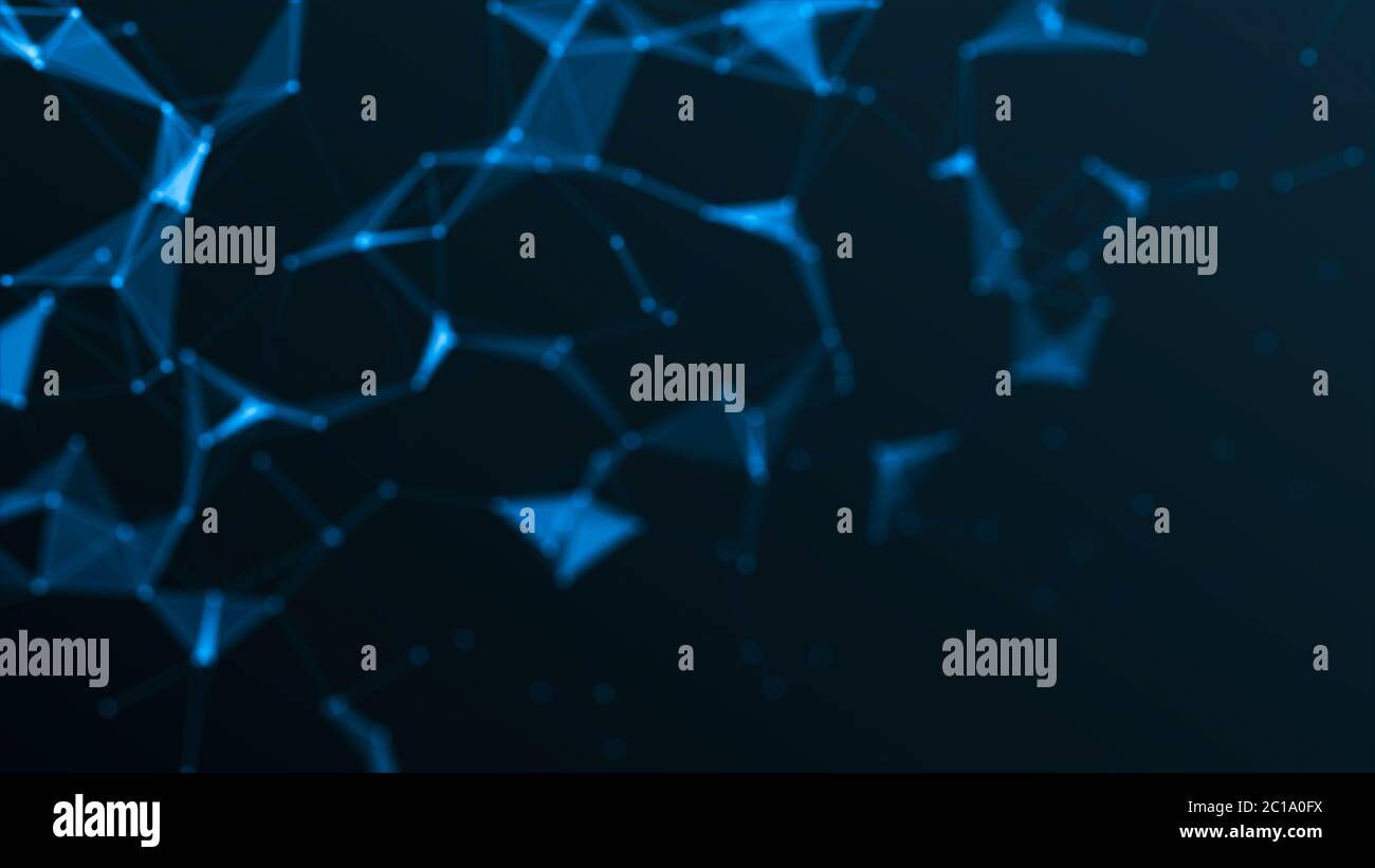 3d network technology in future Stock Photo - Alamy