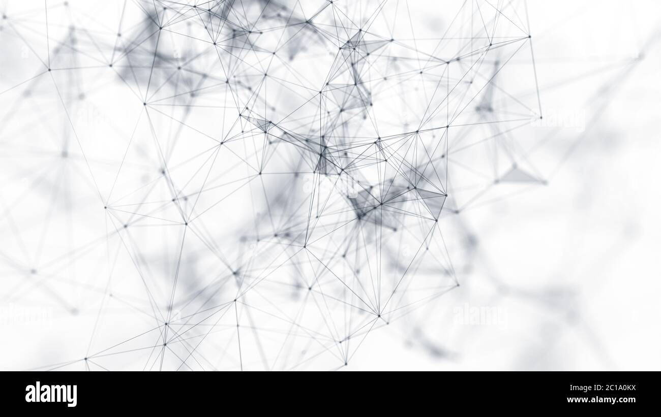 3d network technology in future Stock Photo - Alamy