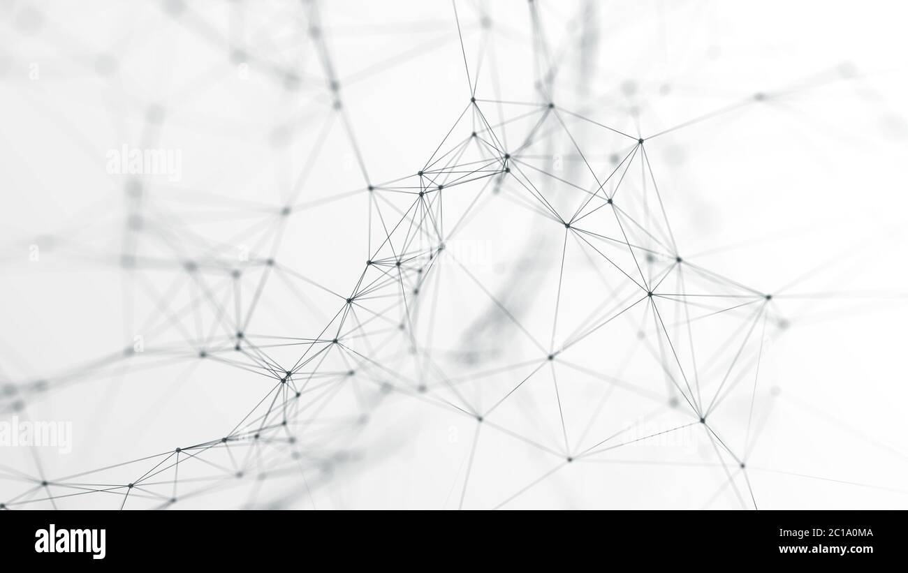 3d network technology in future Stock Photo - Alamy