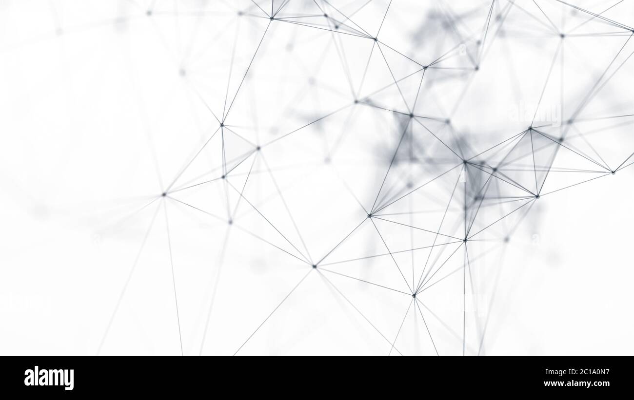 3d network technology in future Stock Photo - Alamy