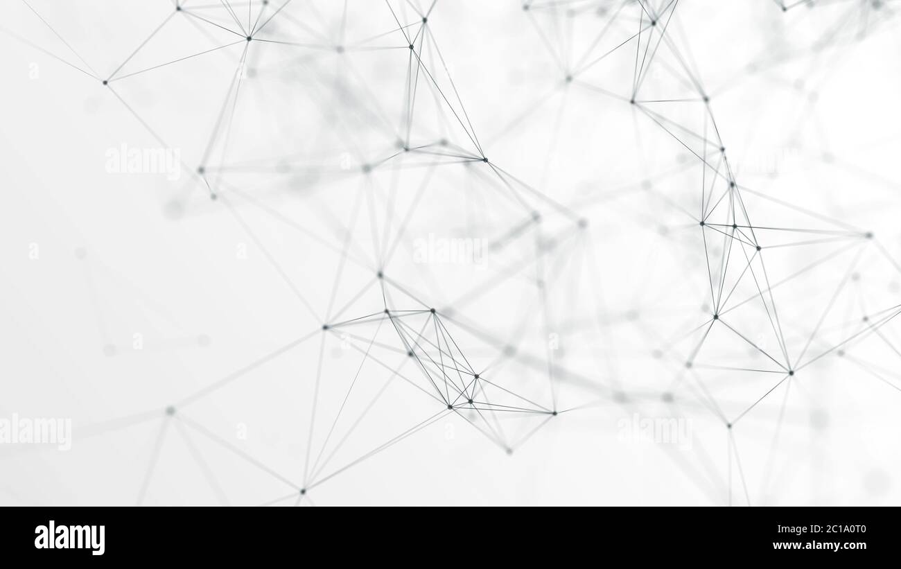 3d network technology in future Stock Photo - Alamy