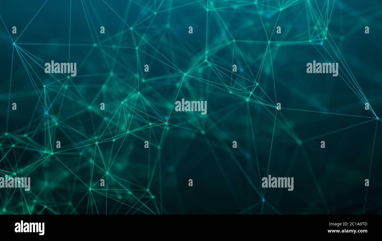 3d network technology in future Stock Photo - Alamy