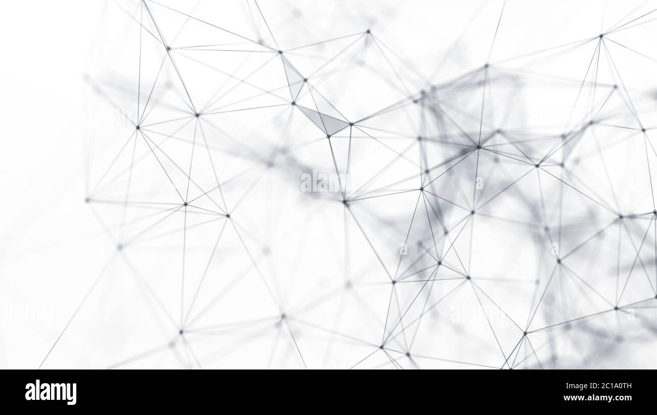 3d network technology in future Stock Photo - Alamy