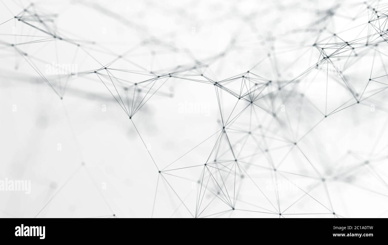 3d network technology in future Stock Photo - Alamy