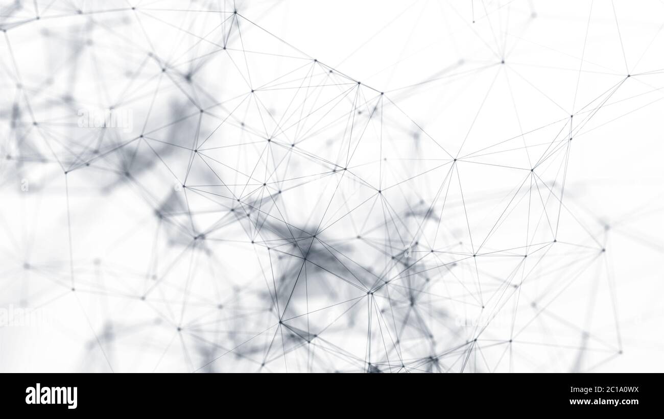3d network technology in future Stock Photo - Alamy