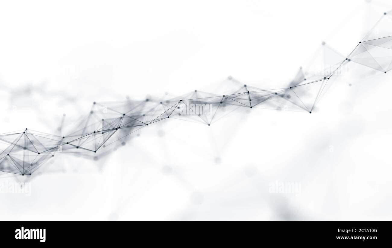 3d network technology in future Stock Photo - Alamy