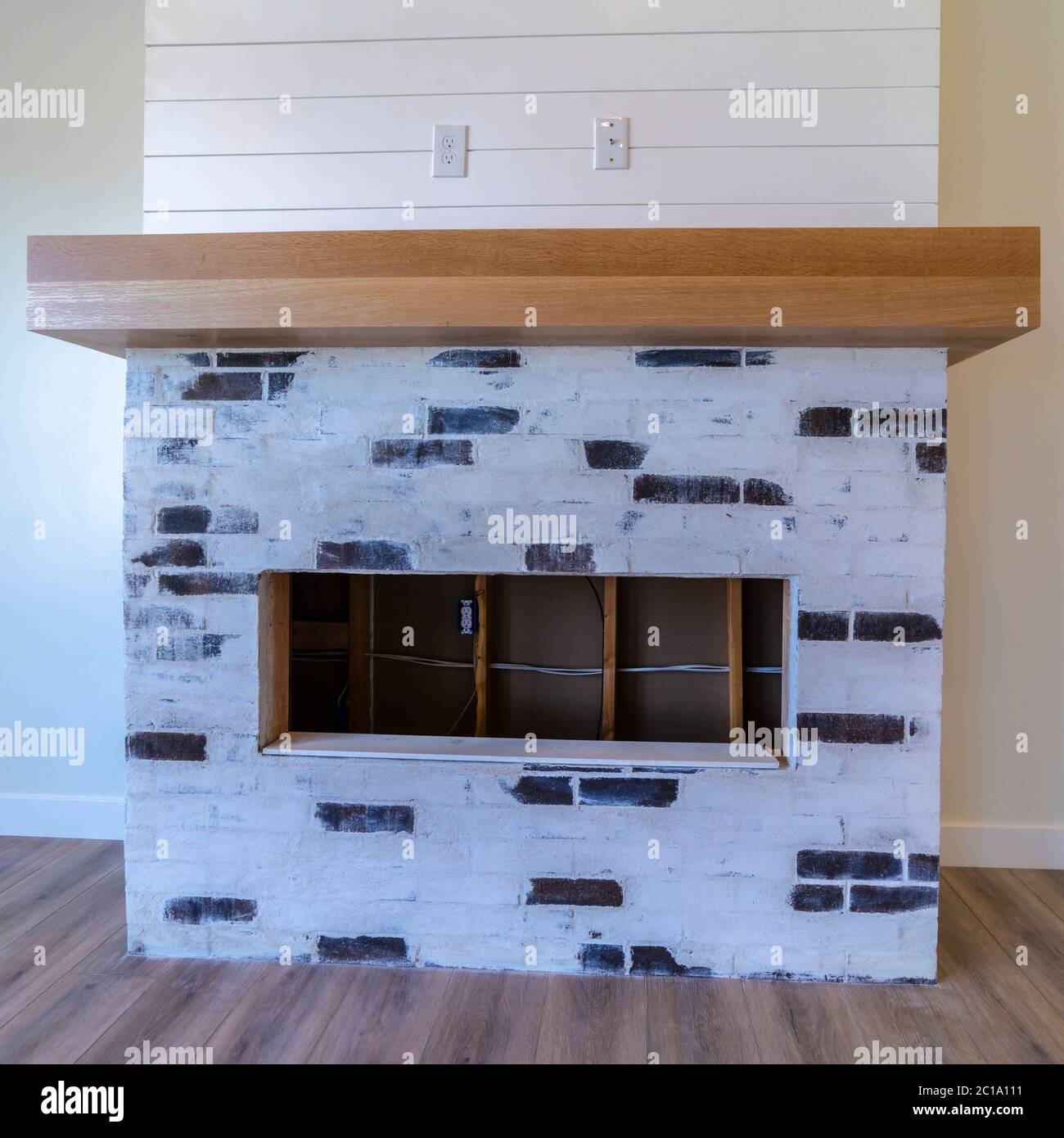 Square unfinished house interior hi-res stock photography and images ...