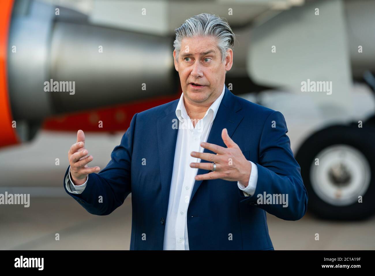 EasyJet CEO Johan Lundgren Stock Photo - Alamy