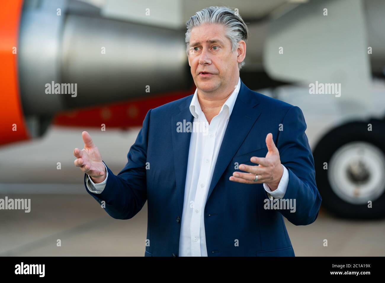 EasyJet CEO Johan Lundgren Stock Photo - Alamy