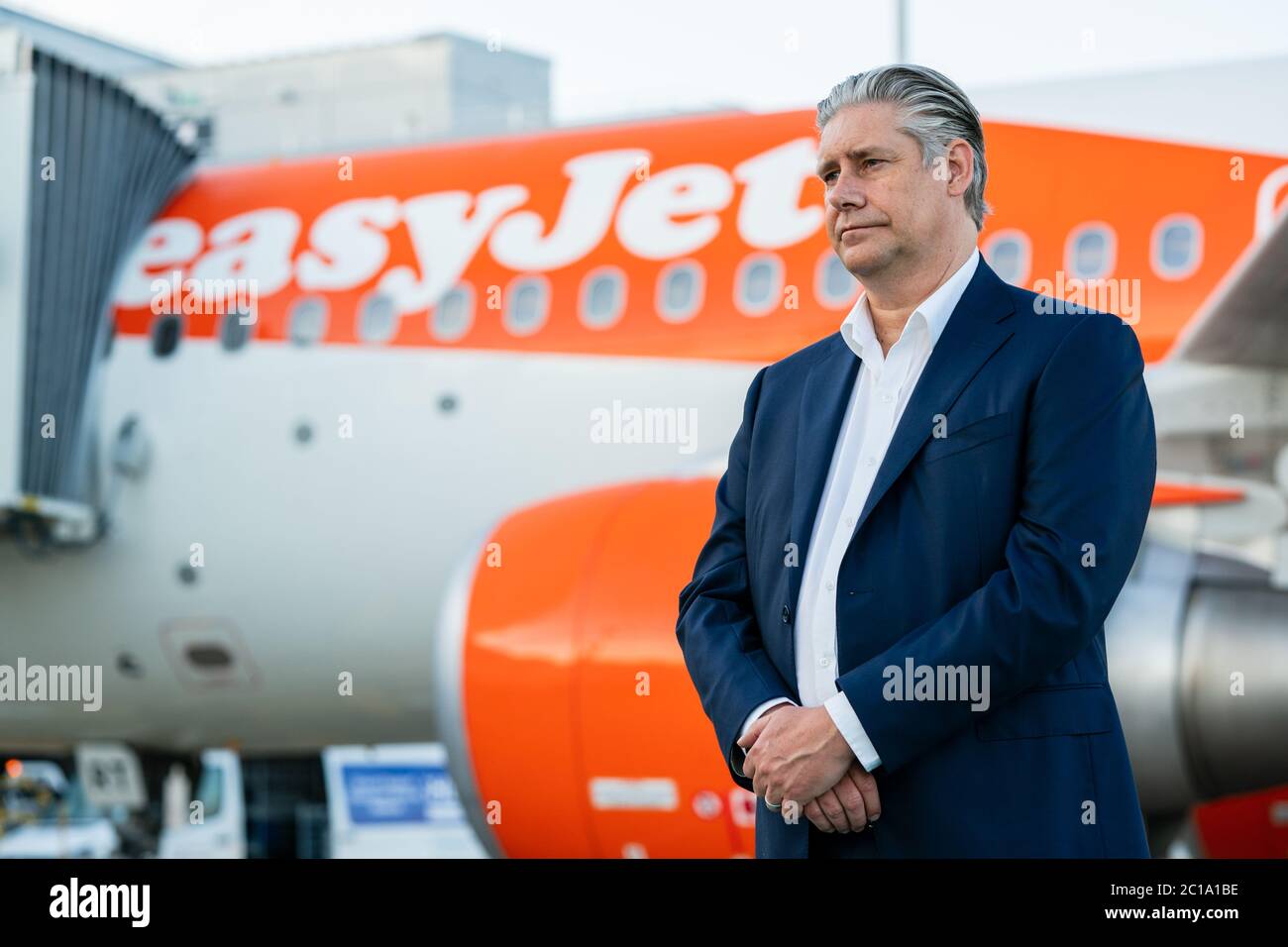 EasyJet CEO Johan Lundgren Stock Photo - Alamy