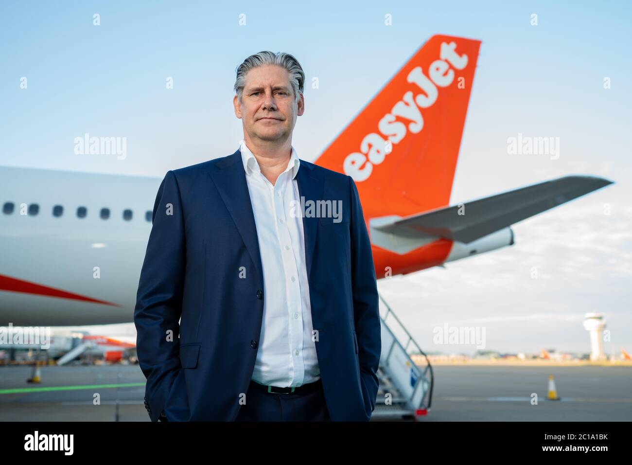 EasyJet CEO Johan Lundgren Stock Photo - Alamy