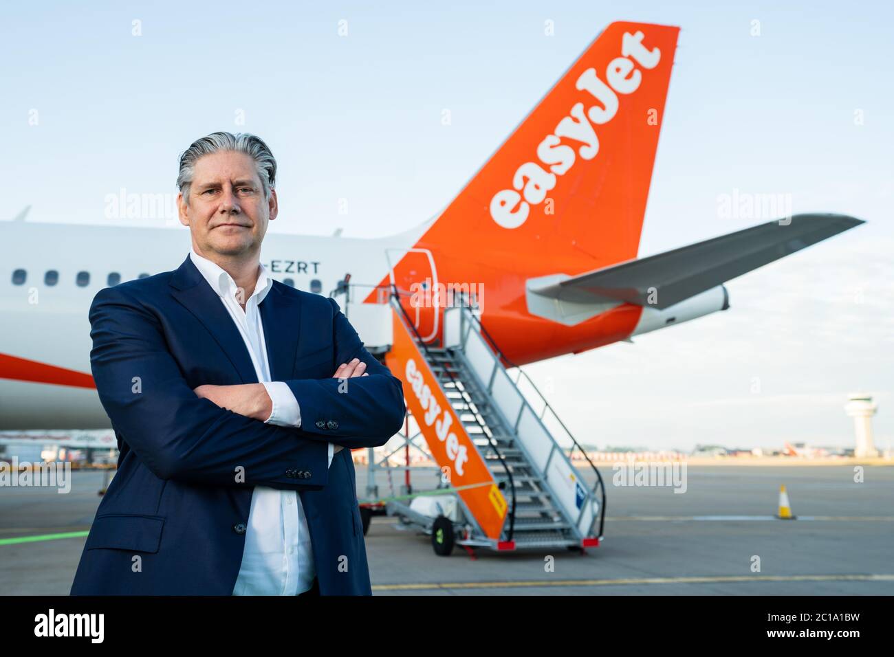 EasyJet CEO Johan Lundgren Stock Photo - Alamy