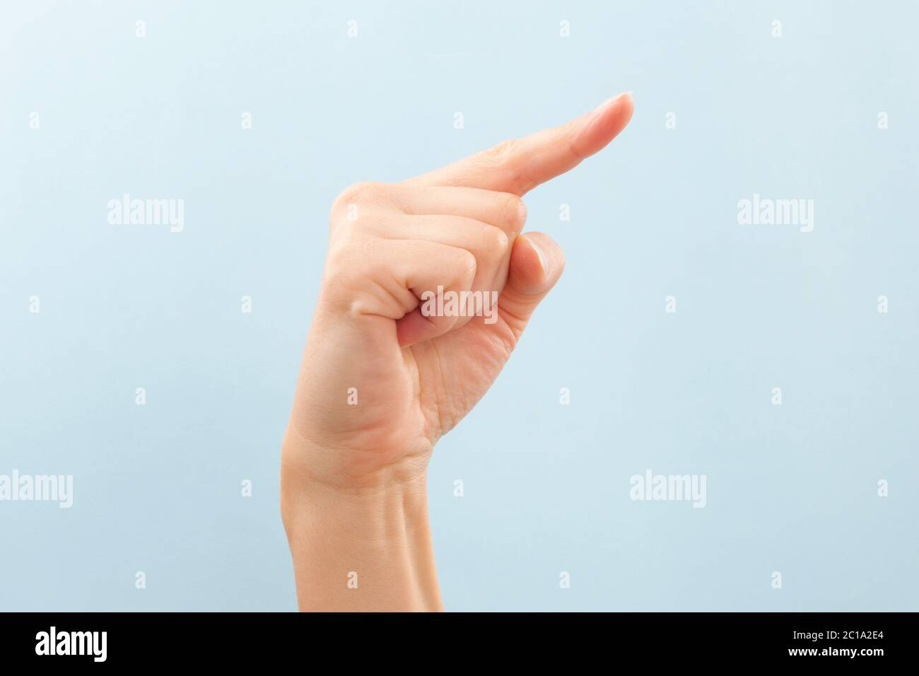 American sign language Stock Photo - Alamy